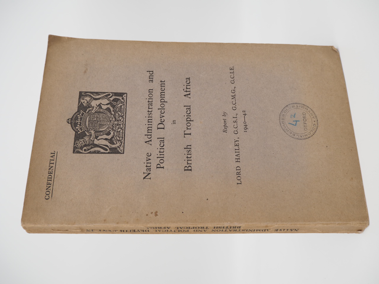 Native Administration and Political Development in British Tropical ... Native Administration and Political Development in British Tropical ...