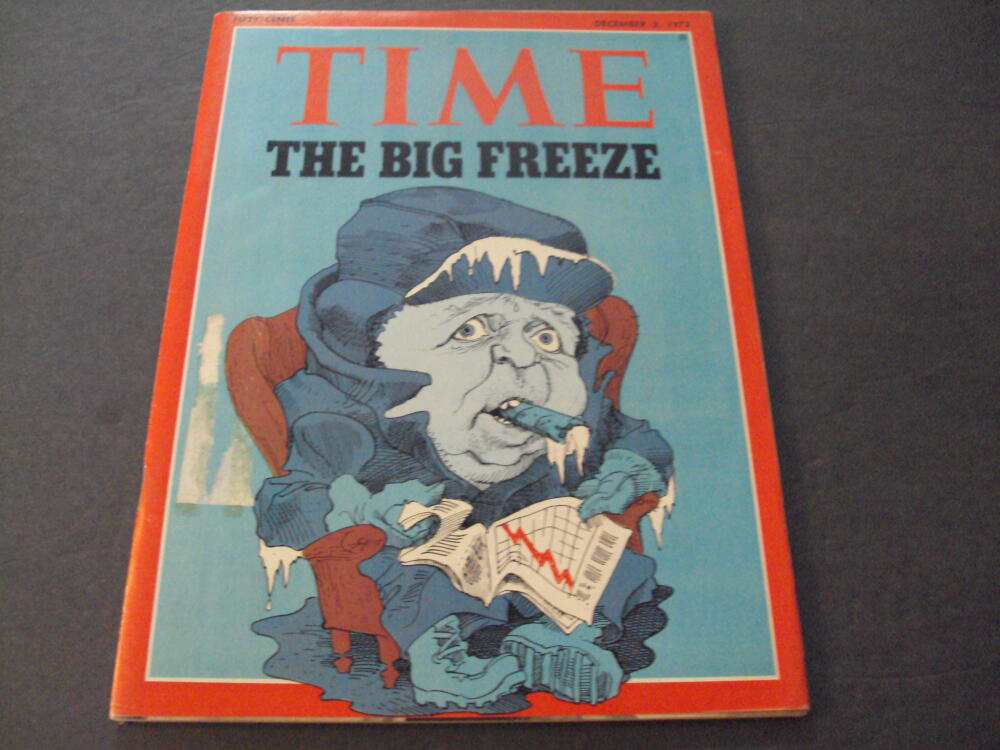 Time Dec 3 1973 The Big Freeze: (1973) Magazine / Periodical | Joseph M ...