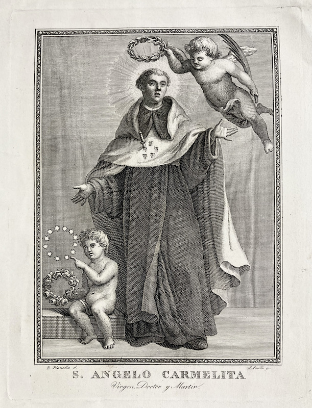 S. Angelo Carmelita, Virgen, Doctor y Martir (San Angelo / Angel de ...