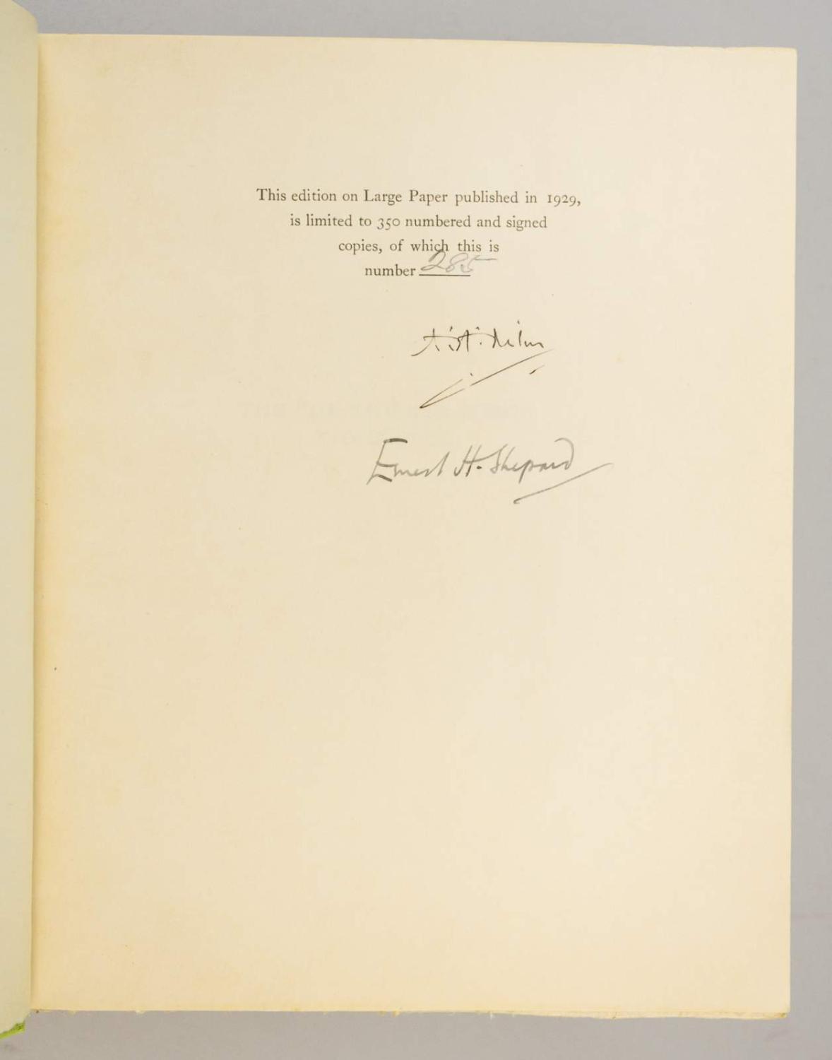 THE CHRISTOPHER ROBIN STORY BOOK by MILNE, A A: Fine Hardcover (1929 ...