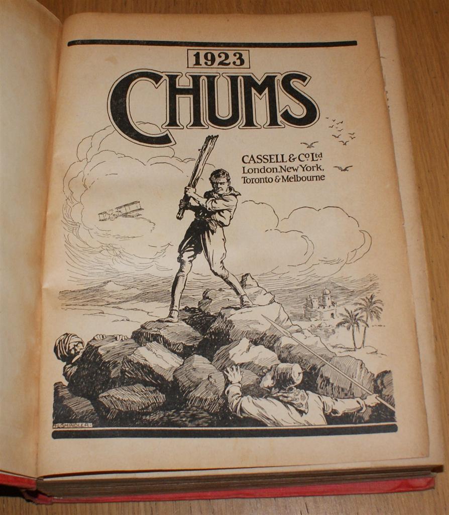 Chums 1923 by Various, including; Martin Walker, Edward Blair, Herbert ...