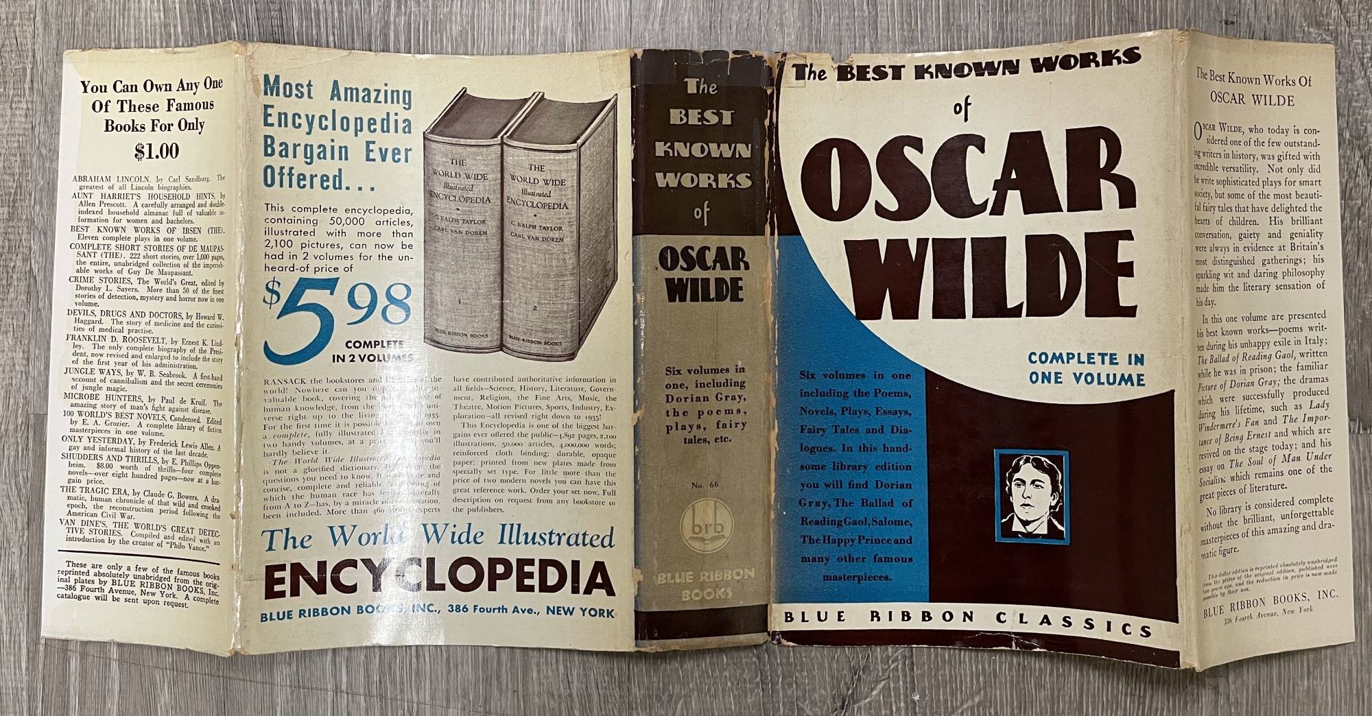 The Best Known Works of Oscar Wilde Complete in One Volume: (1927 ...