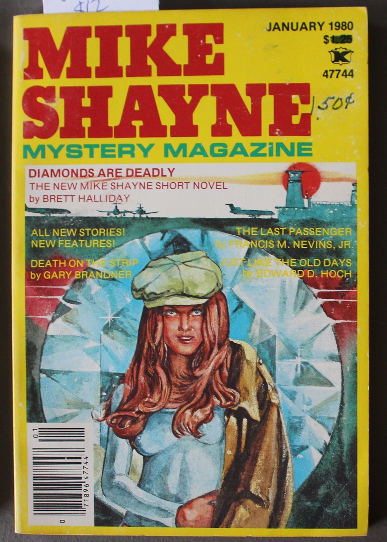 MIKE Shayne - Mystery Magazine (Pulp Digest Magazine); Vol. 43, No. 1 ...