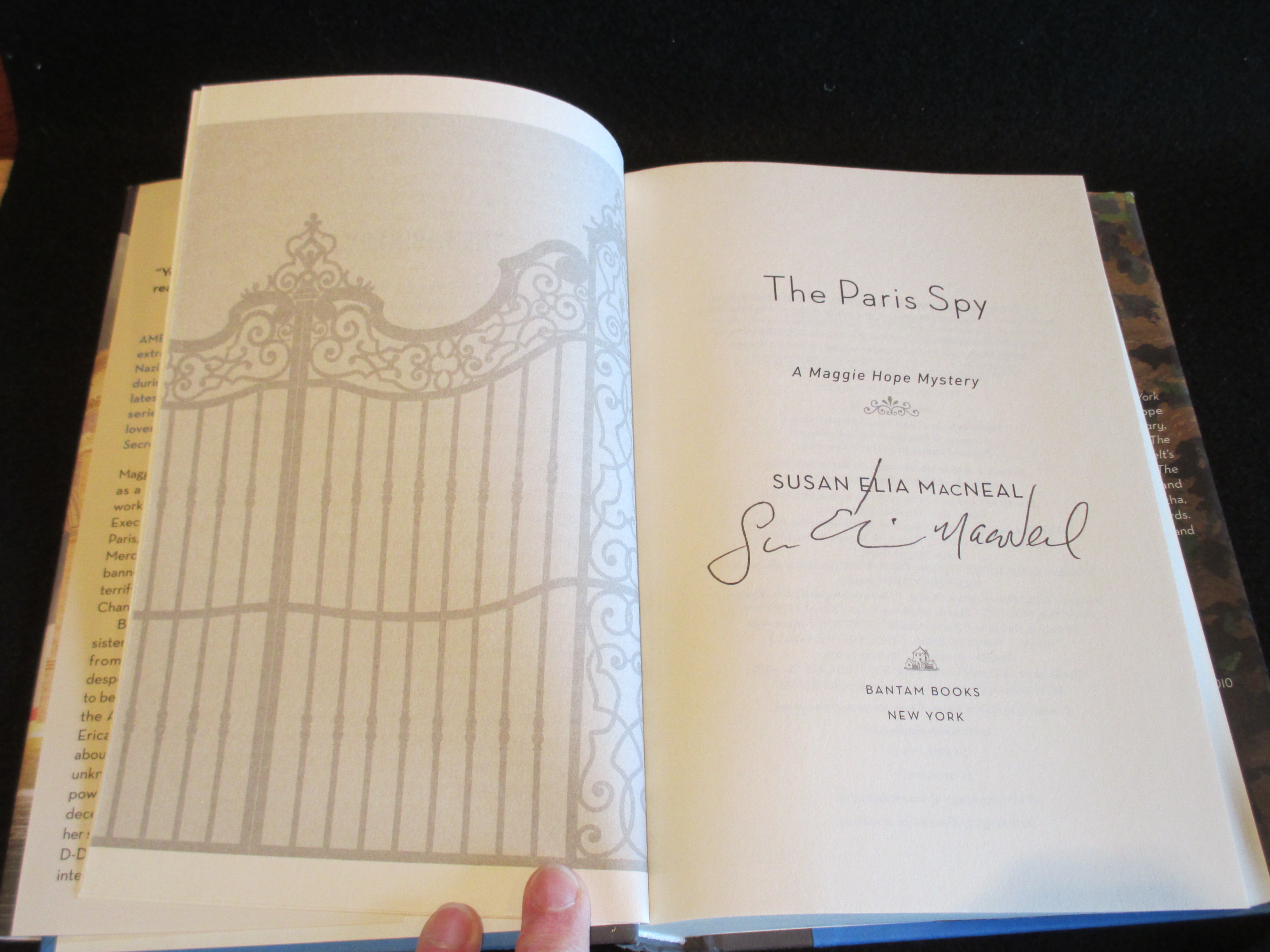 The Paris Spy: A Maggie Hope Mystery by MacNeal, Susan Elia: Fine ...