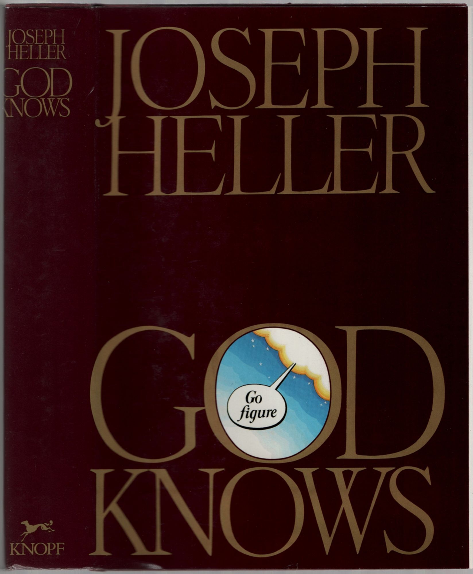 God Knows by HELLER, Joseph: Fine Hardcover (1984) Signed by Author(s ...