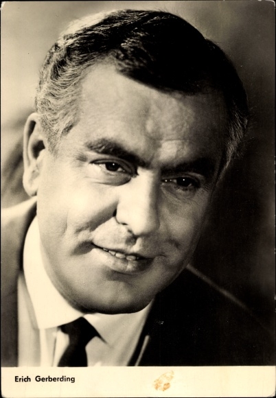 Ansichtskarte / Postkarte Schauspieler Erich Gerberding, Portrait, Die ...
