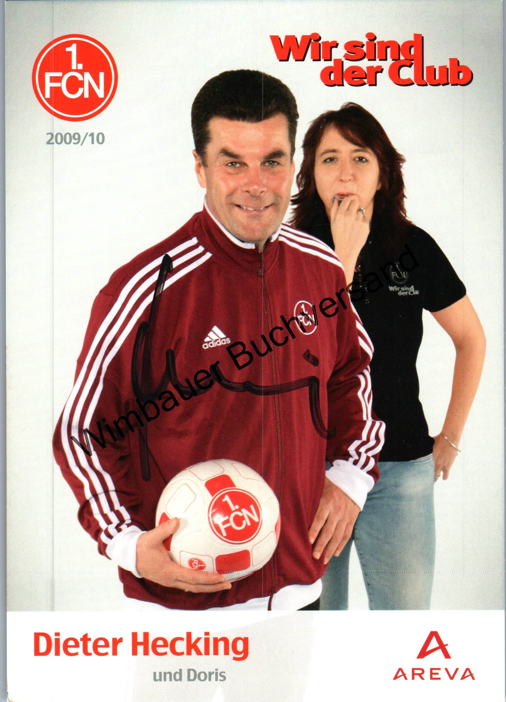 Original Autogramm Dieter Hecking 1 FC Nürnberg /// Autograph signiert ...
