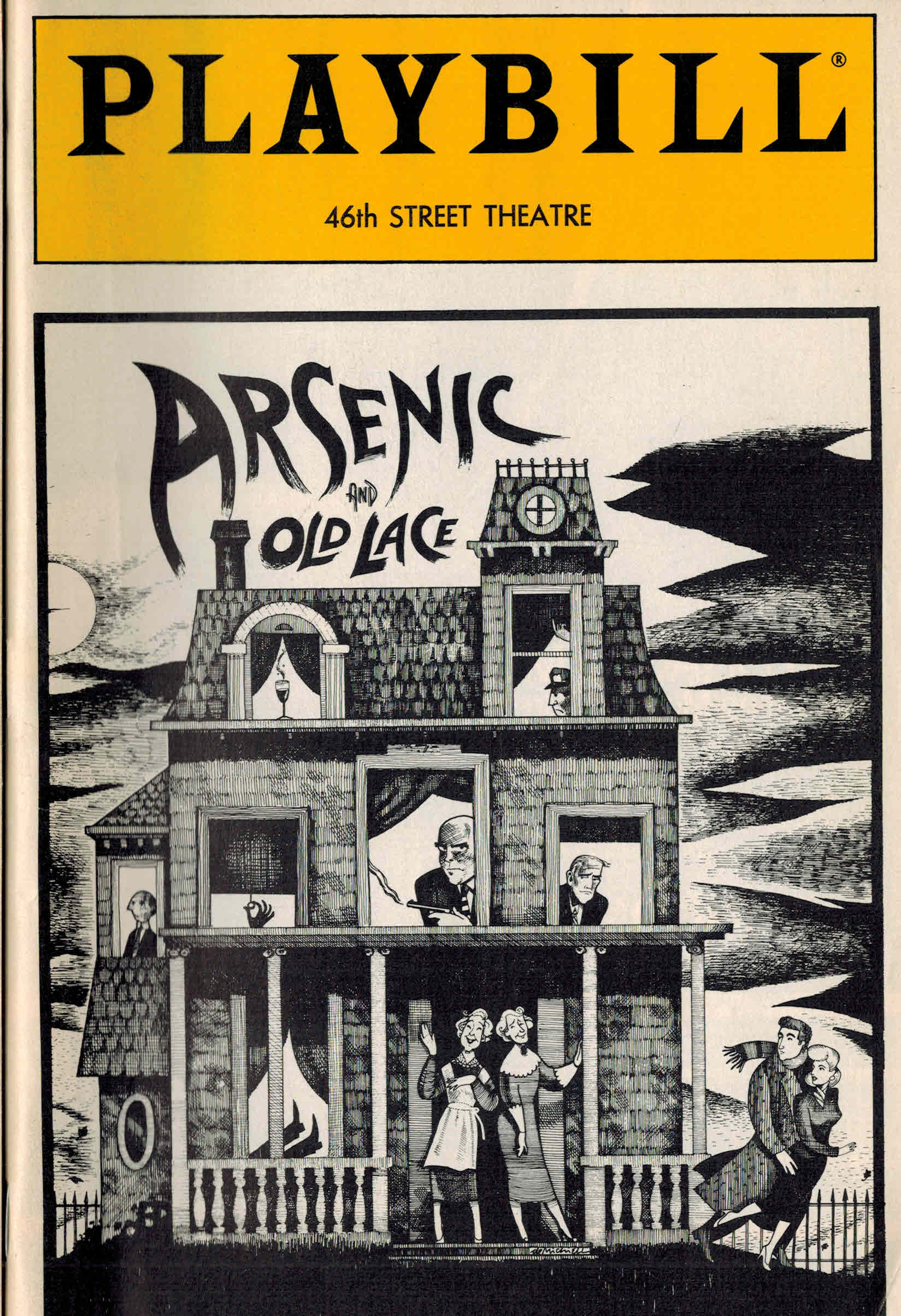 Playbill the National Theatre Magazine August 1986 - Arsenic and Old ...