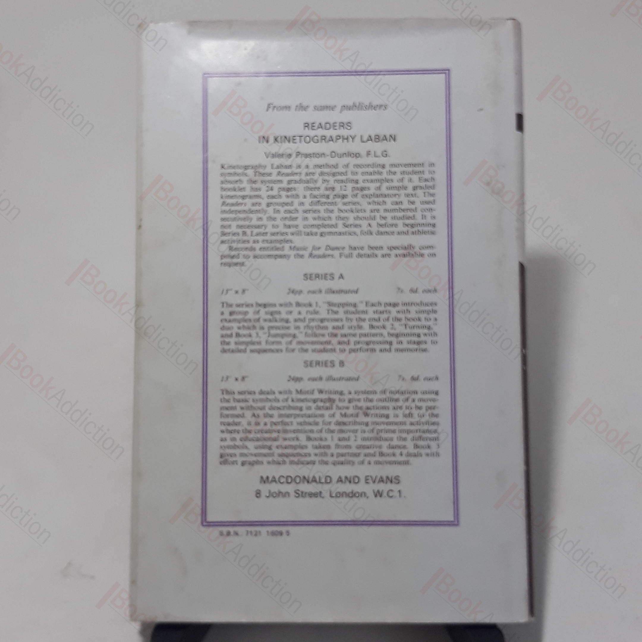 Practical Kinetography Laban by Preston-Dunlop, Valerie: Very Good ...