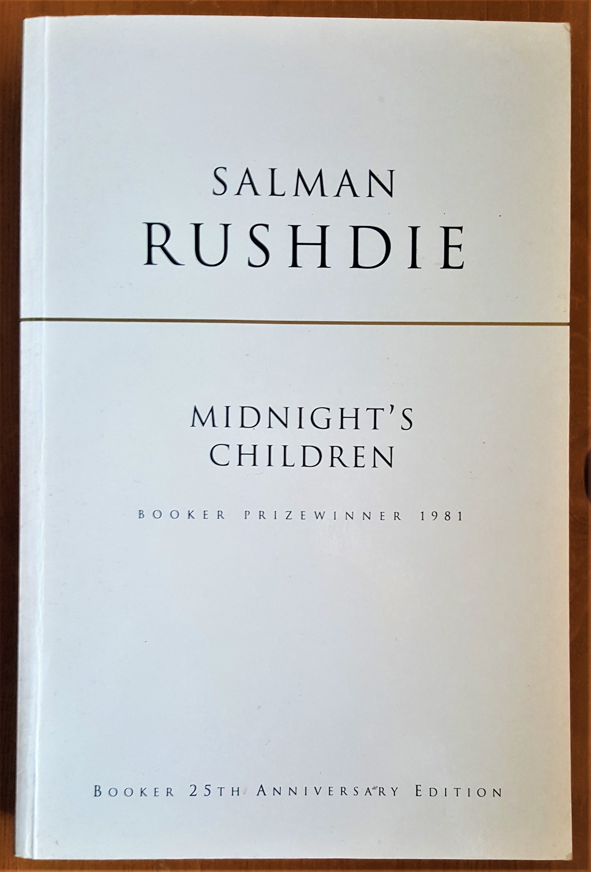 Midnights Children (Booker Prize Anniversary Edition) by Rushdie ...