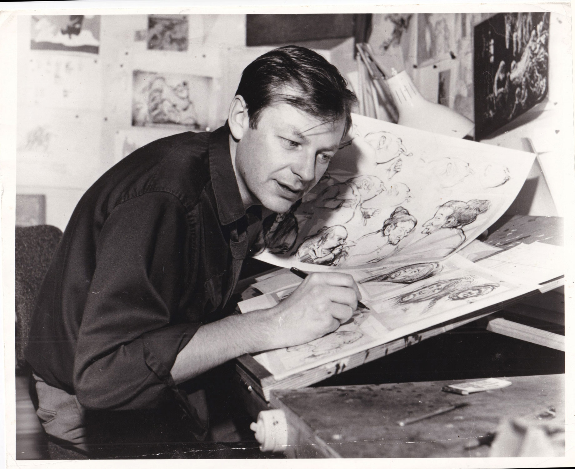 A Christmas Carol (Original photograph of director Richard Williams ...