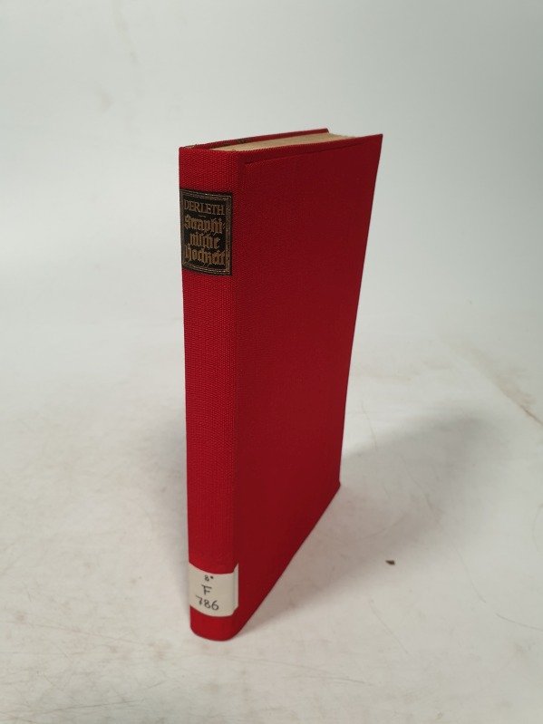 Seraphinische Hochzeit. by Derleth, Ludwig:: 8° (1939) | Antiquariat ...