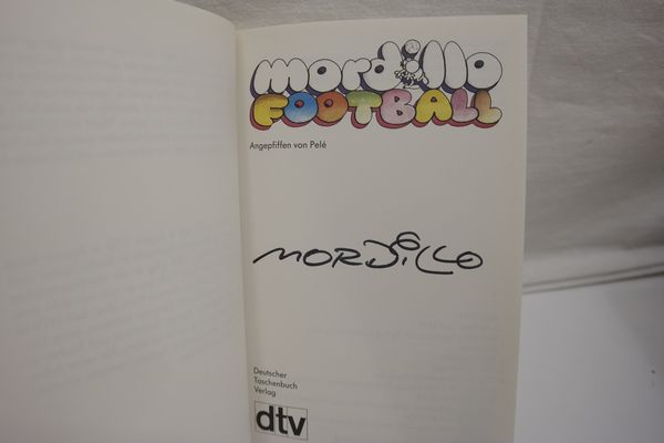 Football Cartoons. by Mordillo, Guillermo:: (1990) Signed by Author(s ...