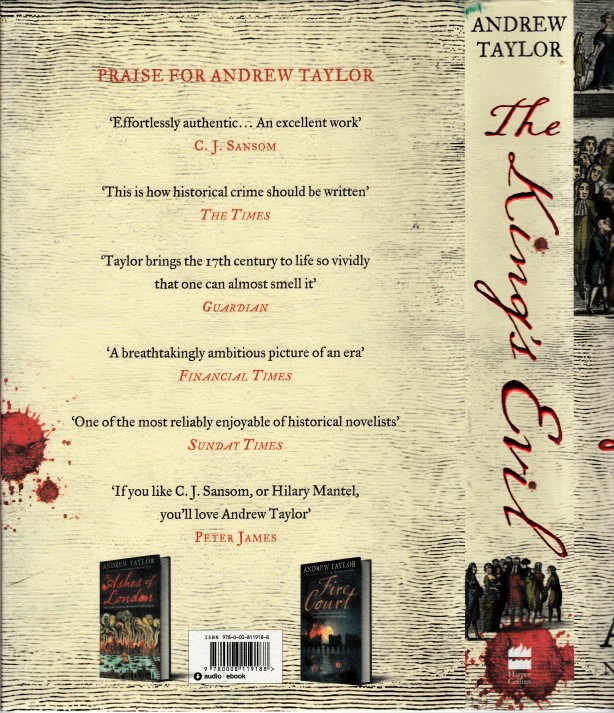 The King's Evil (James Marwood & Cat Lovett Book 3) by Taylor, Andrew ...