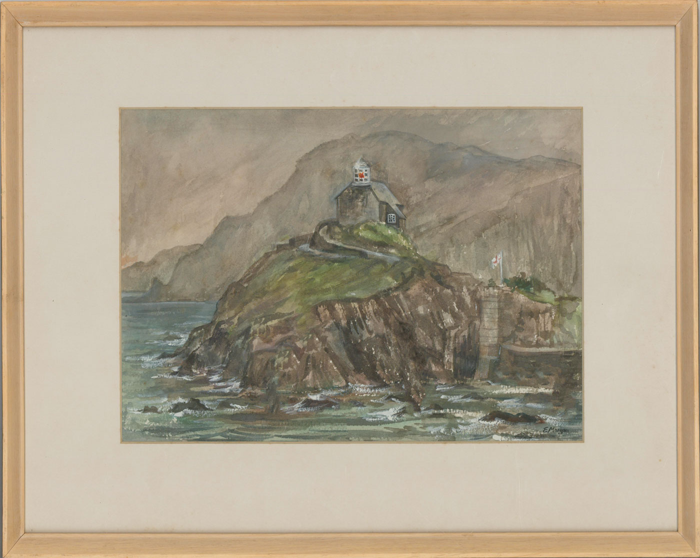 Edward Morgan (1933-2009) - 20th Century Watercolour, Chapel of St ...