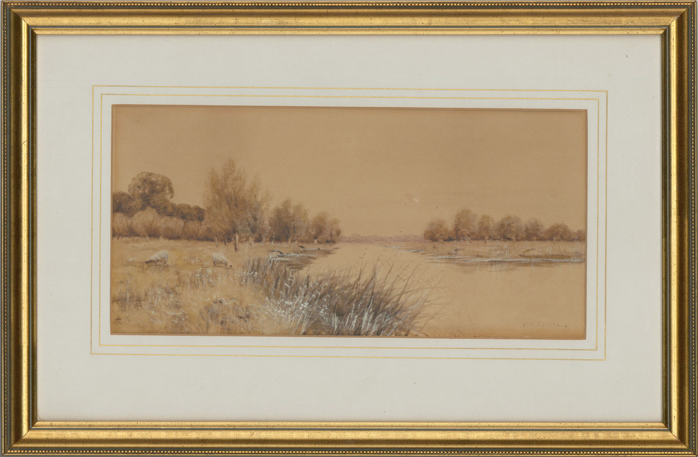 Frederick Gordon Fraser - Early 20th Century Watercolour, Tranquil ...