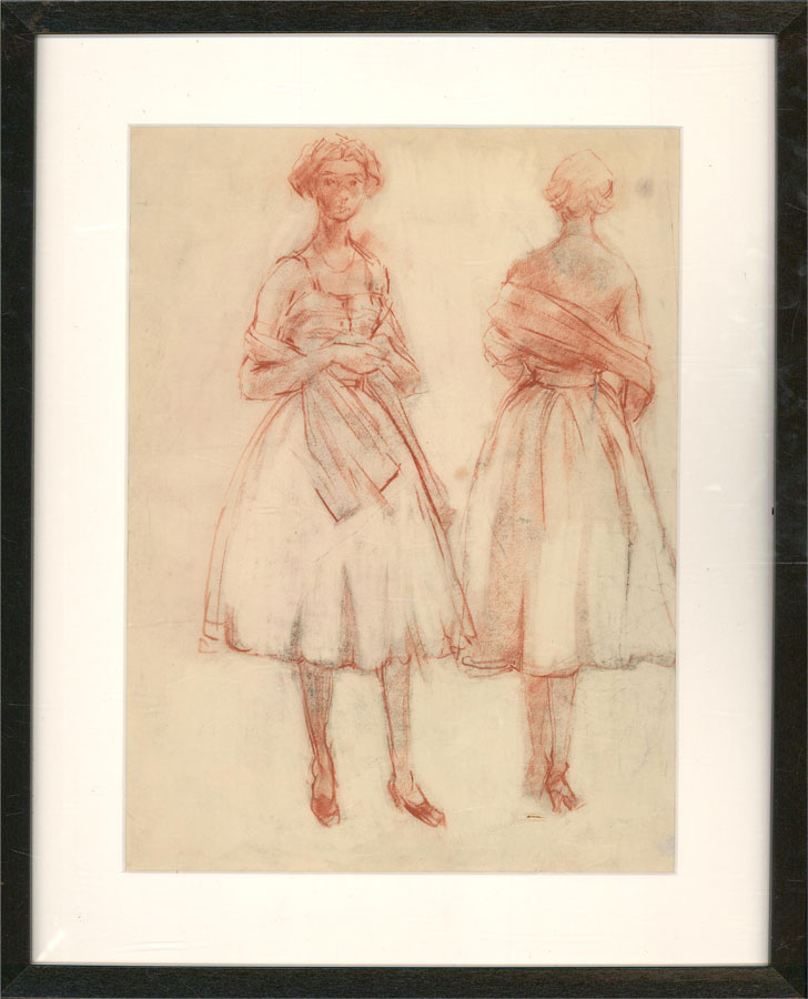 Peter Collins ARCA - 20th Century Sanguine, Formal Attire von Peter ...