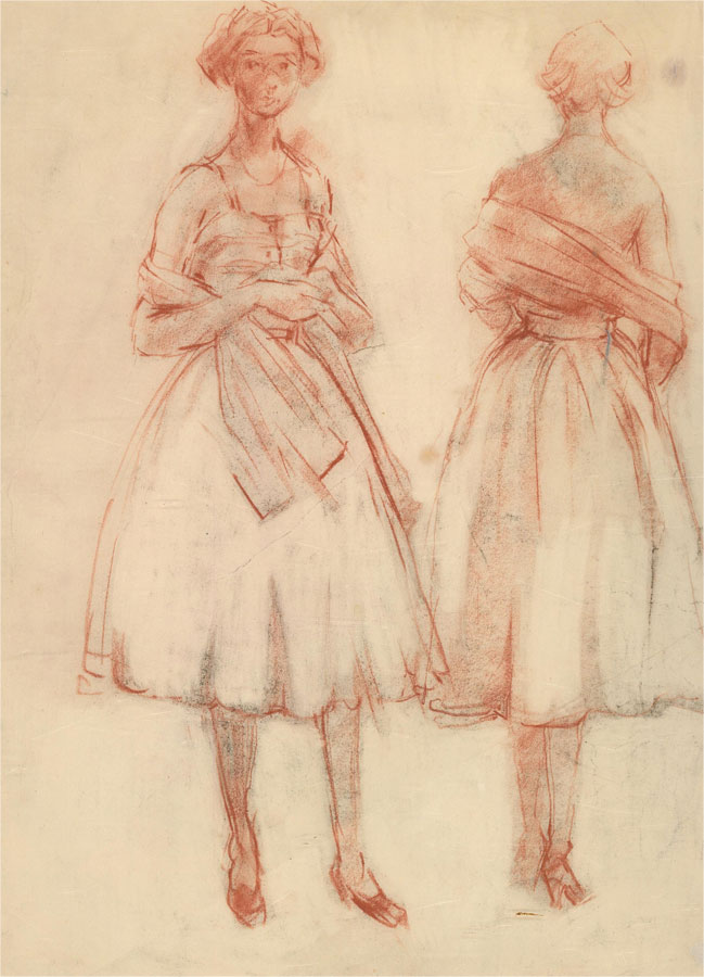 Peter Collins ARCA - 20th Century Sanguine, Formal Attire von Peter ...