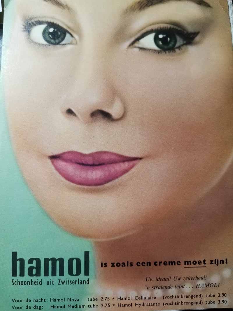 Advertisement: Hamol is Zoals Een Creme Moet Zijn! by Readers Digest ...