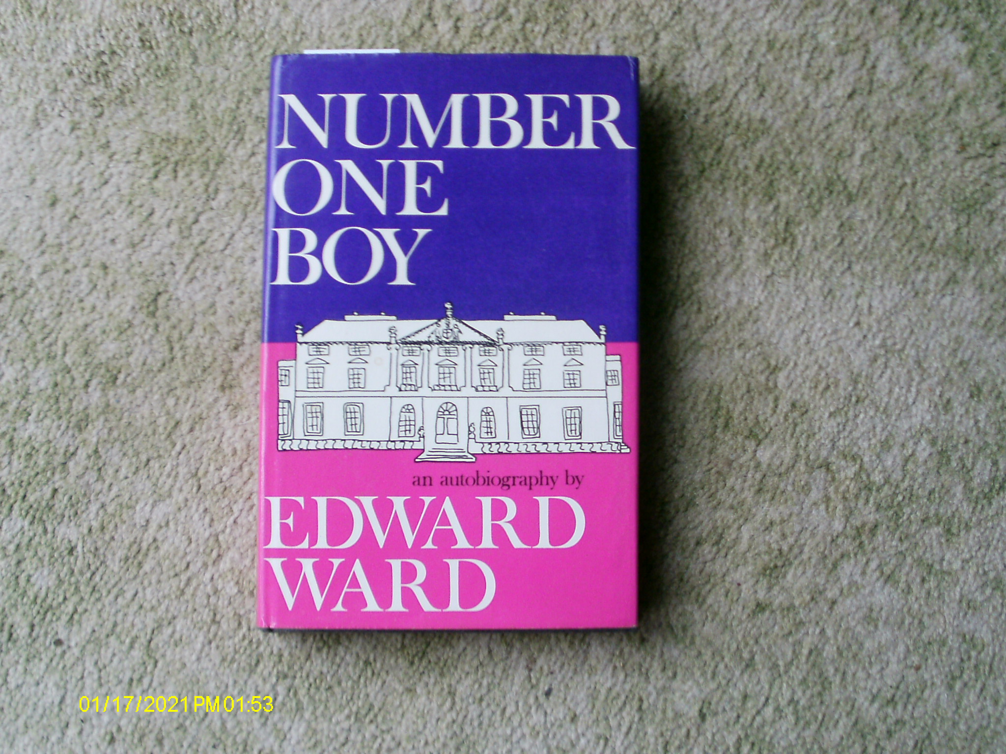 Number One Boy by Ward, Edward: Virtually as New Fibre Board (1969) 1st ...