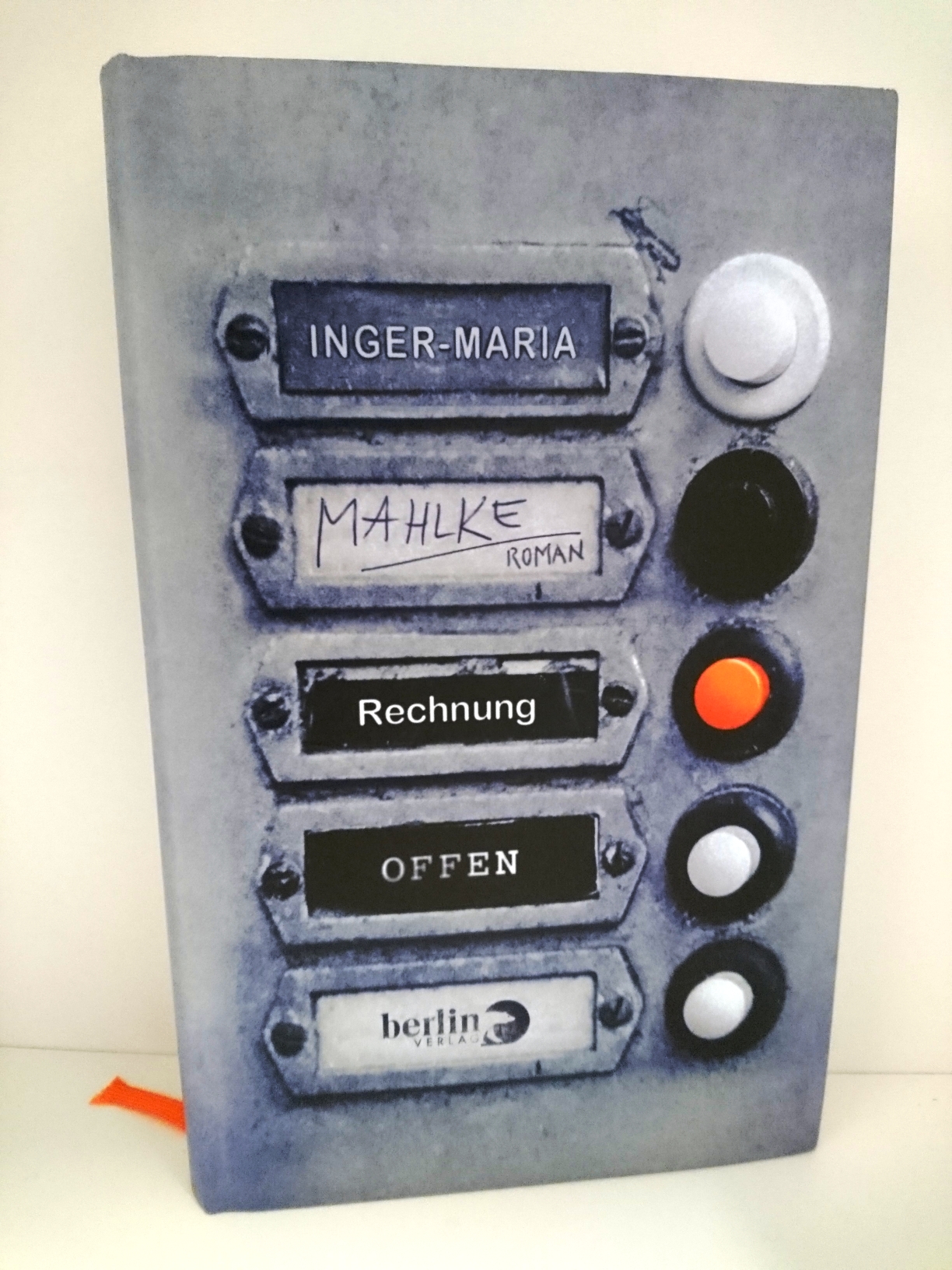 Rechnung offen Roman by Inger-Maria Mahlke: Wie Neu (2013 ...