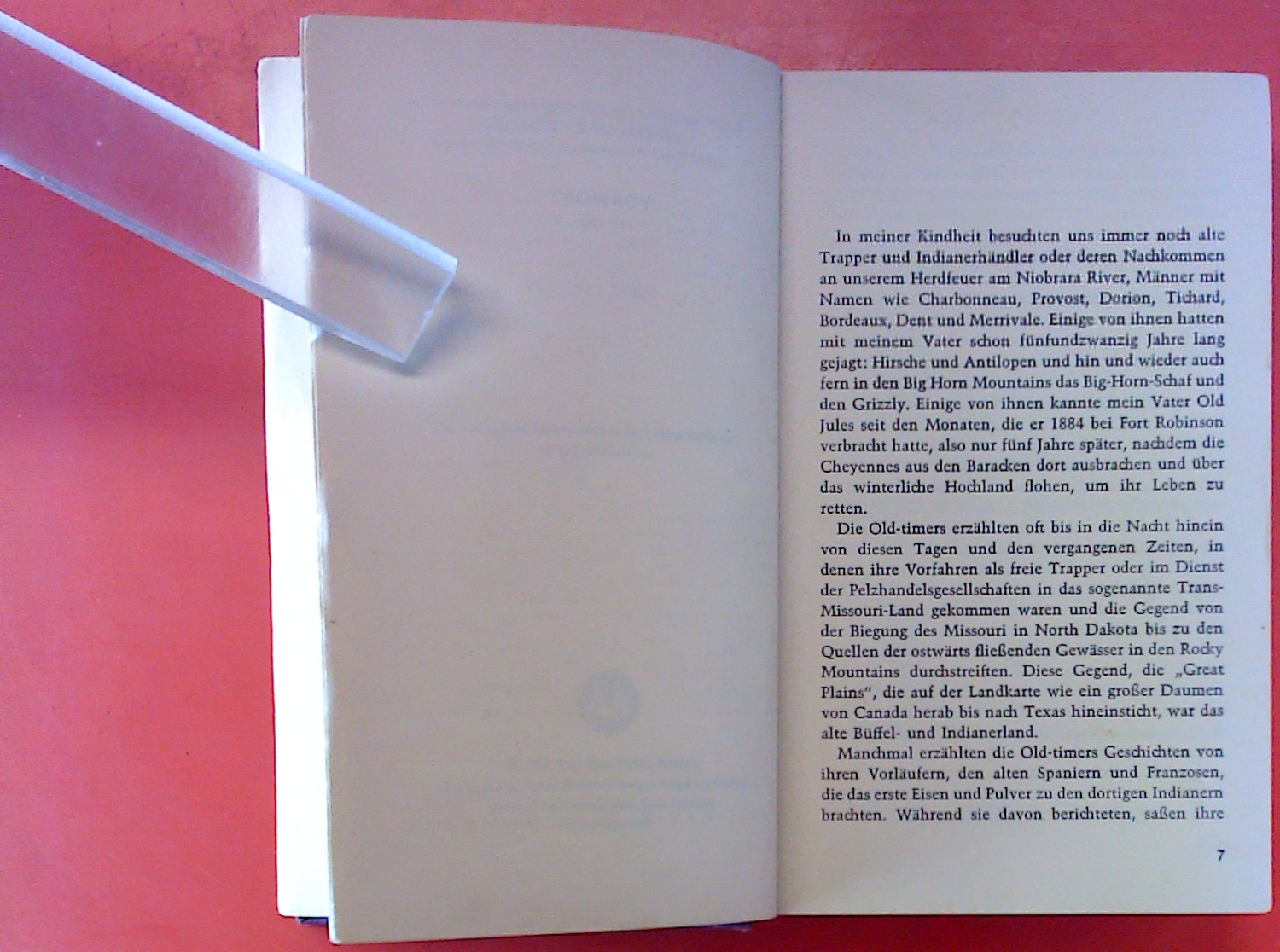 Cheyenne. Roman. Erste Auflage. von Mari Sandoz / Dr. Rudolf Beissel ...