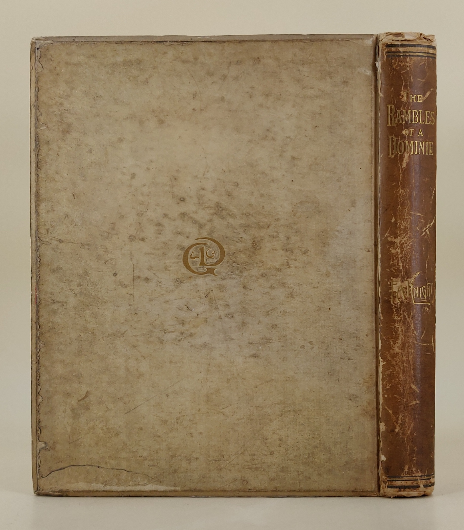 The Rambles of a Dominie by Knight, Francis A.: Good Hardcover (1891 ...