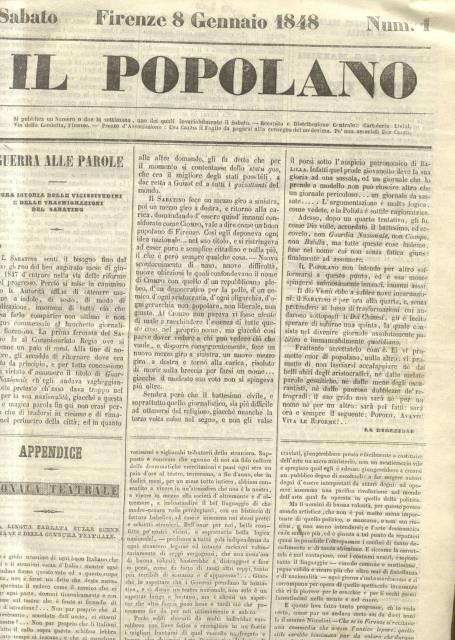 IL POPOLANO. Giornale settimanale / bi - trisettimanale.: Buono ...
