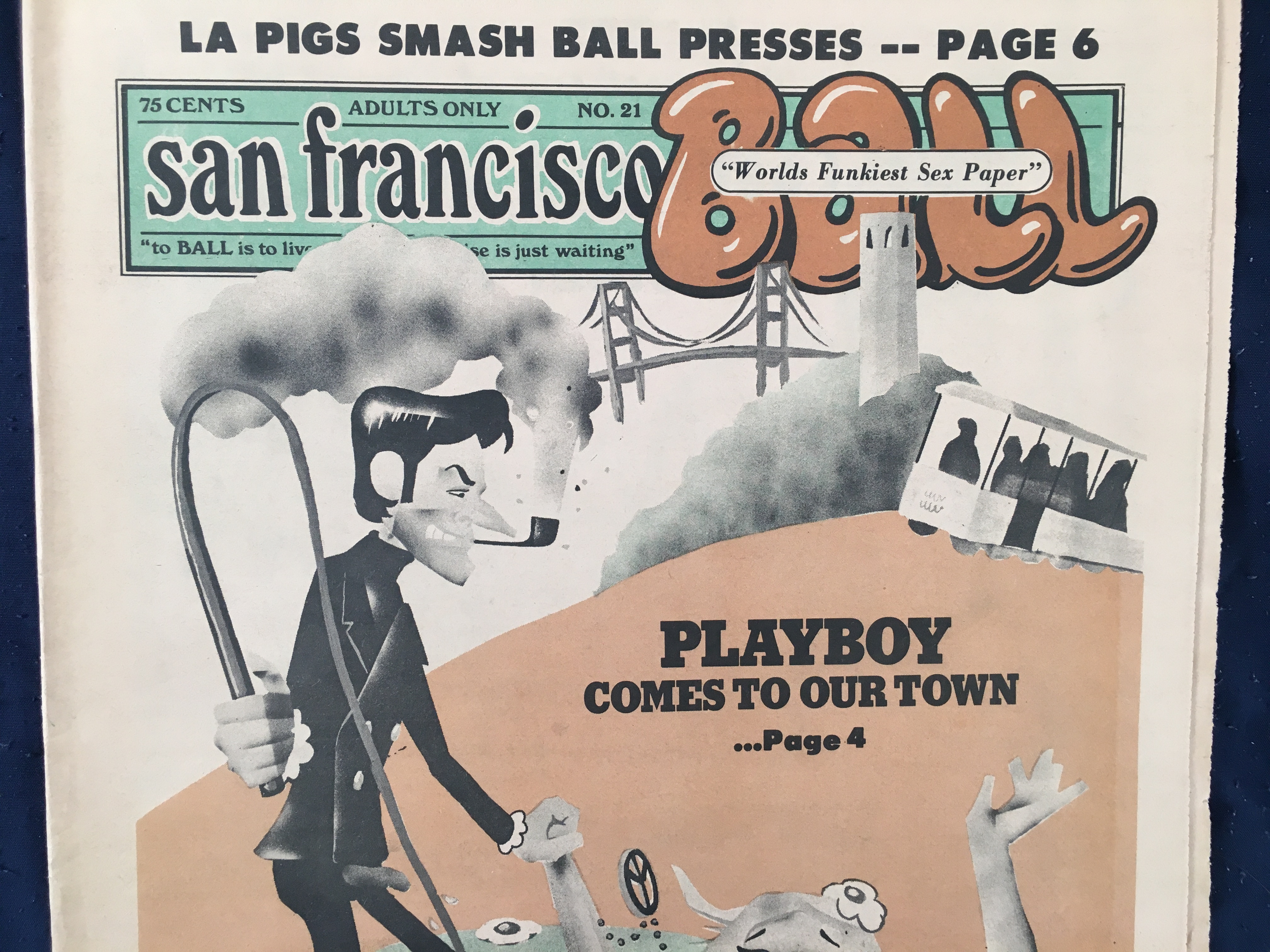 San Francisco Ball No. 21, 1971: (1971) Magazine / Periodical | Private ...