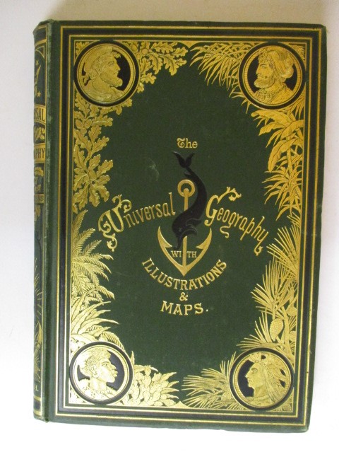 THE UNIVERSAL GEOGRAPHY with illustrations and maps DIV III by Reclus ...