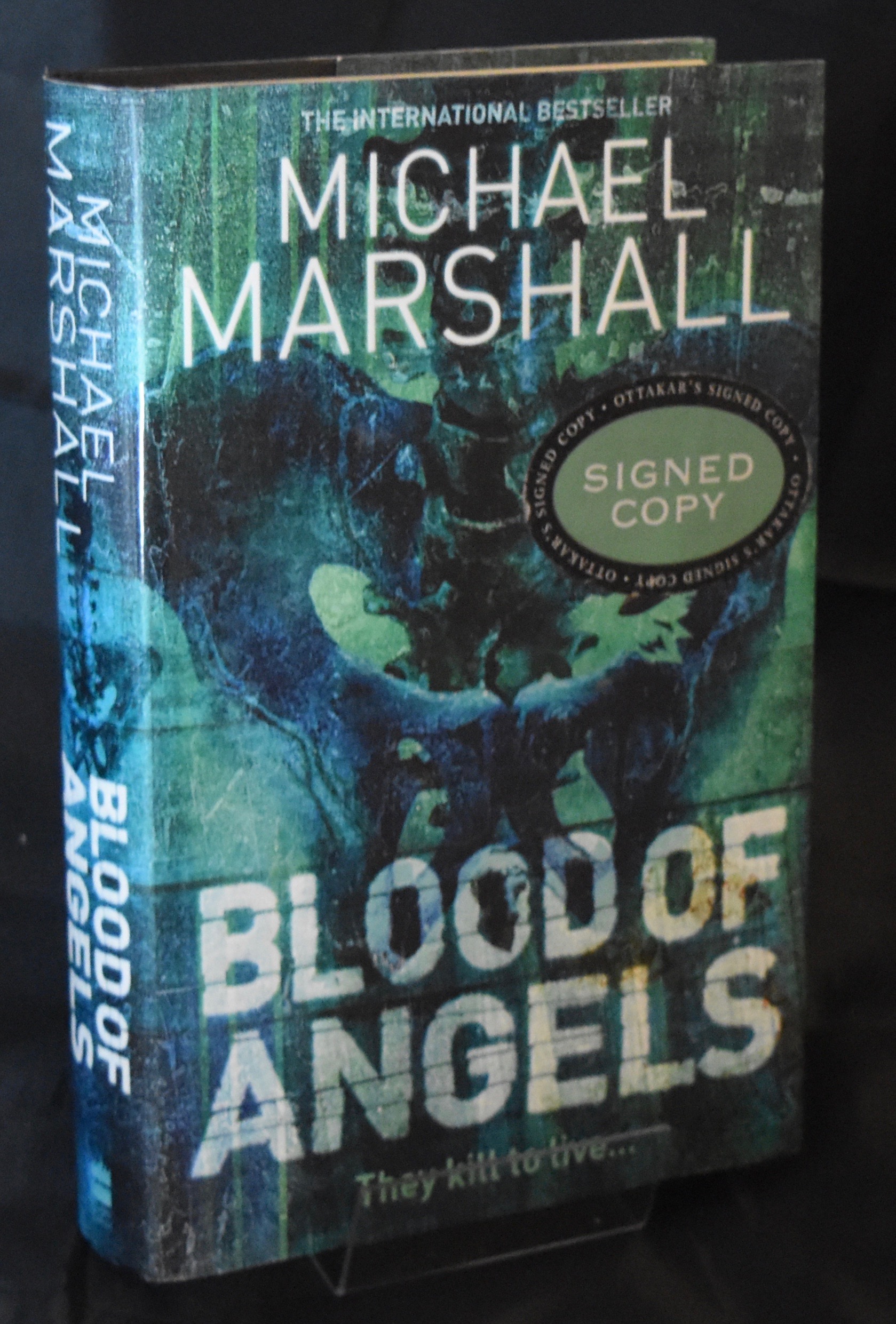 Blood of Angels (The Straw Men Trilogy, Book 3). First Printing. Signed by the Author. by ...
