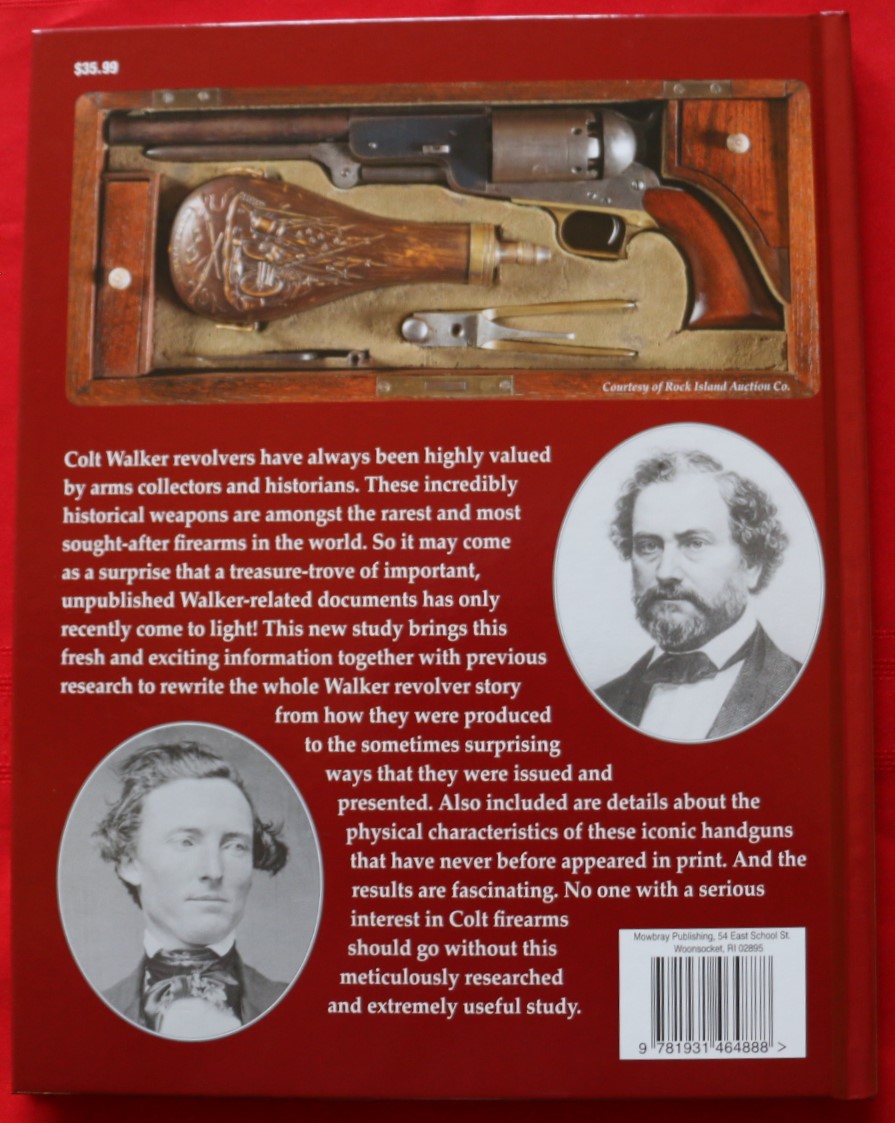 THE COLT WALKER ARMY REVOLVER by Pate, Charles W.: New Hardcover (2020 ...