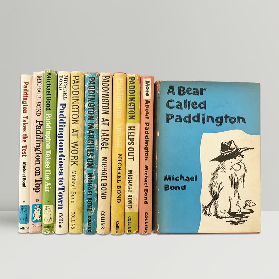 The Paddington Bear First Edition Set - All first printings by Bond ...