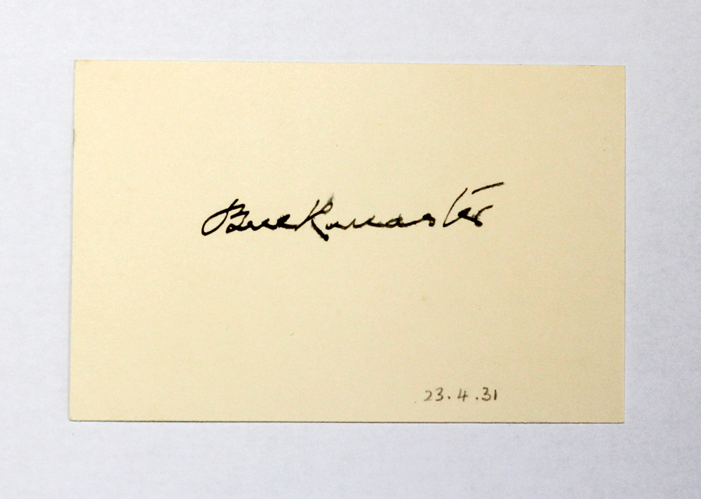 Signed Piece of Paper by Bruce Lancaster ( by Bruce Lancaster SIGNED ... Signed Piece of Paper by Bruce Lancaster ( by Bruce Lancaster SIGNED ...