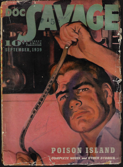 DOC SAVAGE: September, Sept. 1939 ("Poison Island") by Doc Savage ...