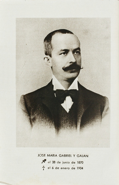 OBRAS COMPLETAS. de GABRIEL Y GALÁN. (José M.ª): Good Soft Cover ...