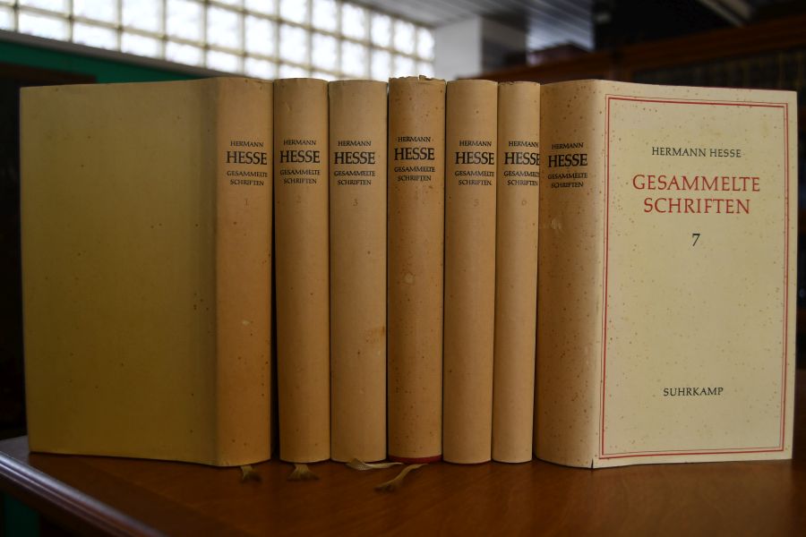 Gesammelte Schriften. 7 Bde. (komplett). von Hesse, Hermann:: (1957) 6 ... Gesammelte Schriften. 7 Bde. (komplett). von Hesse, Hermann:: (1957) 6 ...