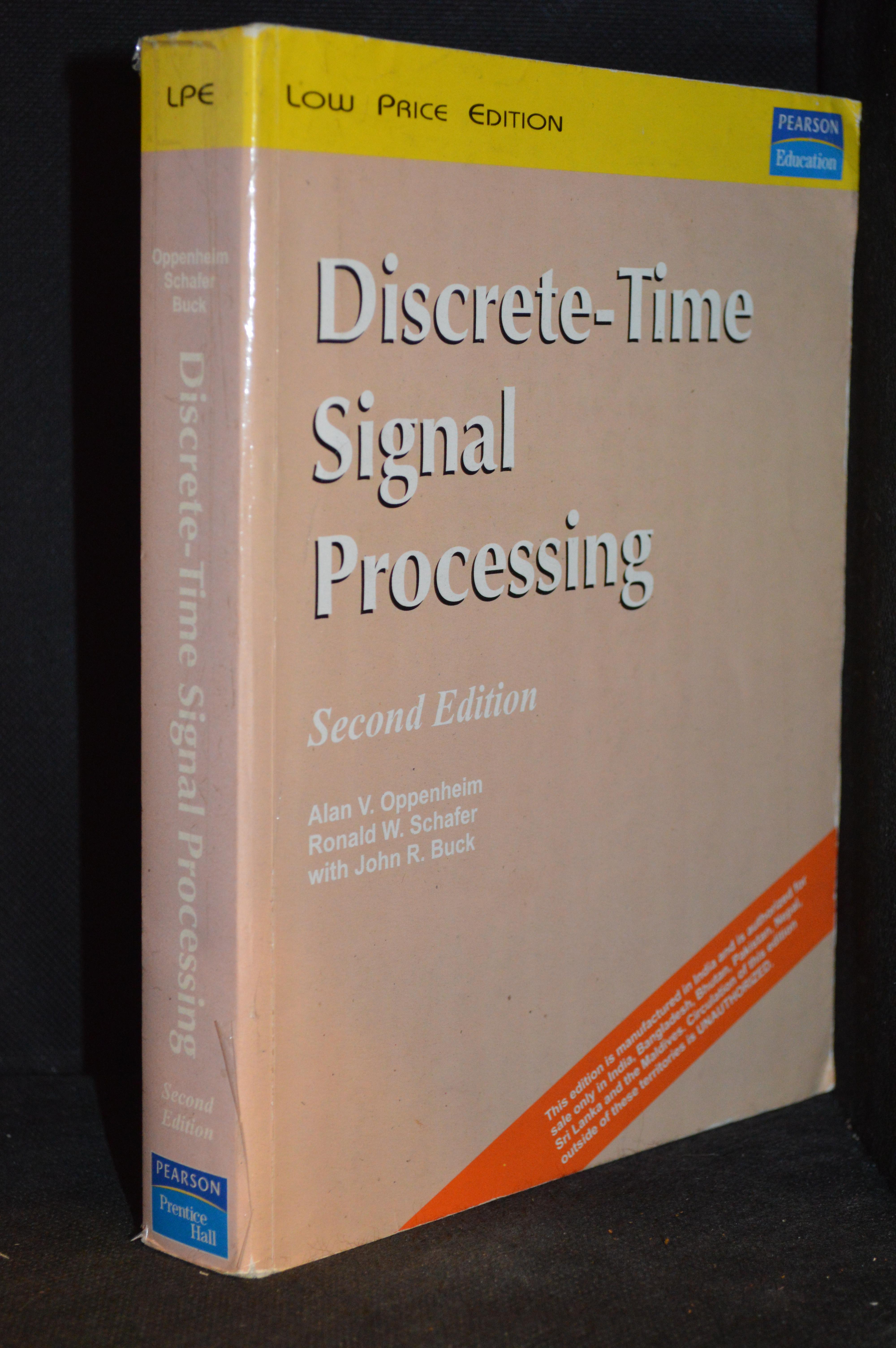 Discrete-Time Signal Processing by Oppenheim, Alan V. (With John R ... Discrete-Time Signal Processing by Oppenheim, Alan V. (With John R ...