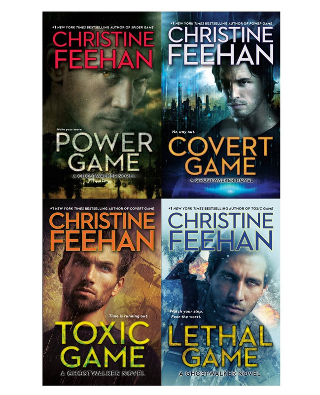GHOST WALKER Paranormal Series by Christine Feehan PAPERBACK Set of ...