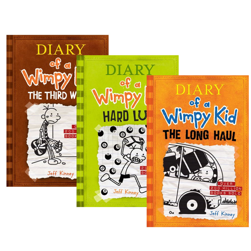 Diary of a Wimpy Kid 7-9 HC by Jeff Kinney: New Hardcover | Lakeside Books