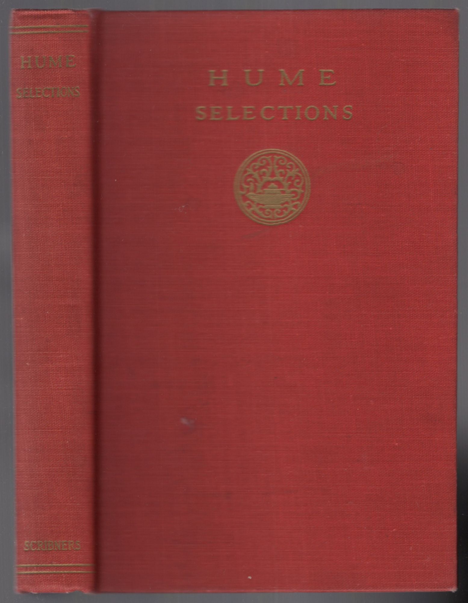 Hume: Selections von (HUME, David). Charles W. Hendel: Near Fine ...