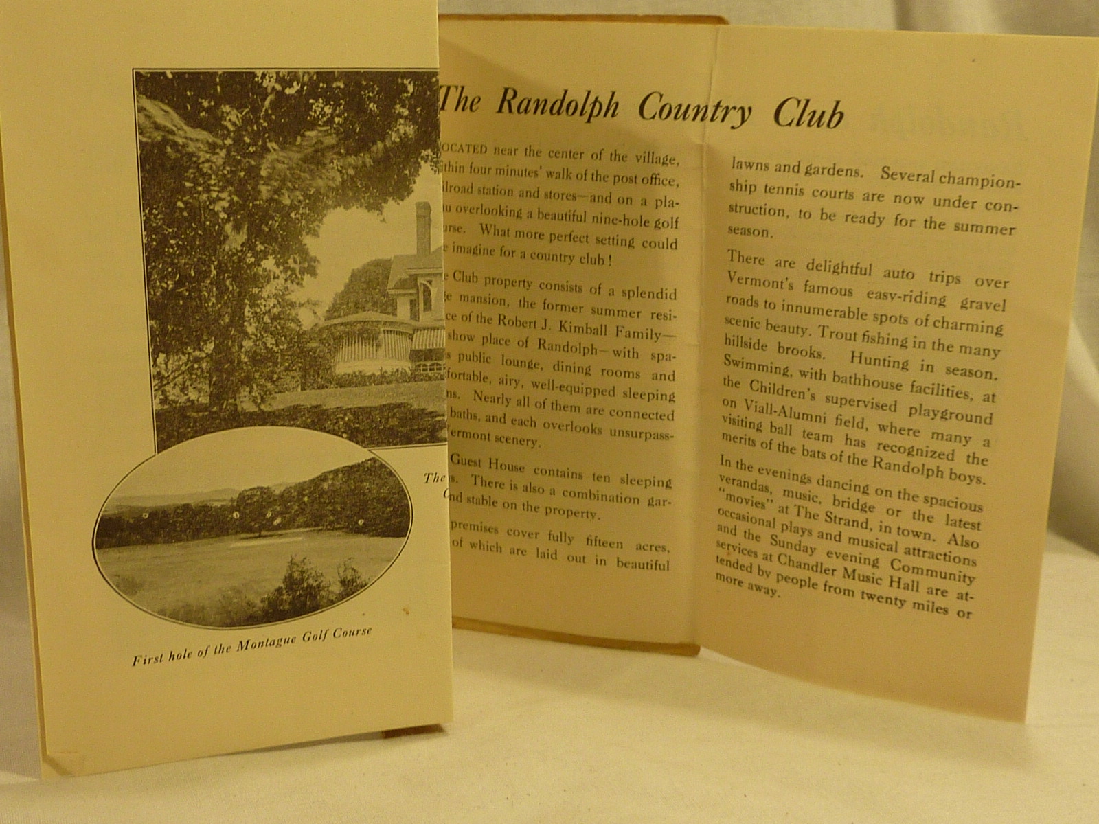 Randolph Country Club In the Heart of the Great Mountains by Randolph ...