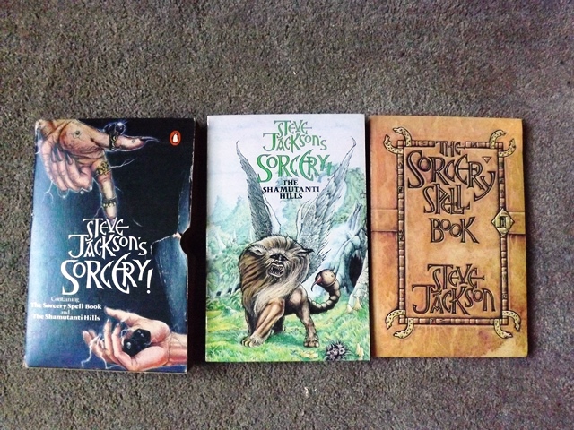 Steve Jackson's Sorcery: The Sorcery Spell Book and The Shamutanti ...