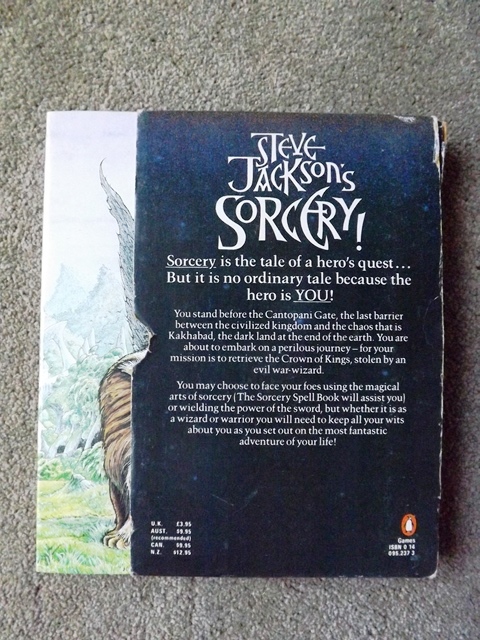 Steve Jackson's Sorcery: The Sorcery Spell Book and The Shamutanti ...