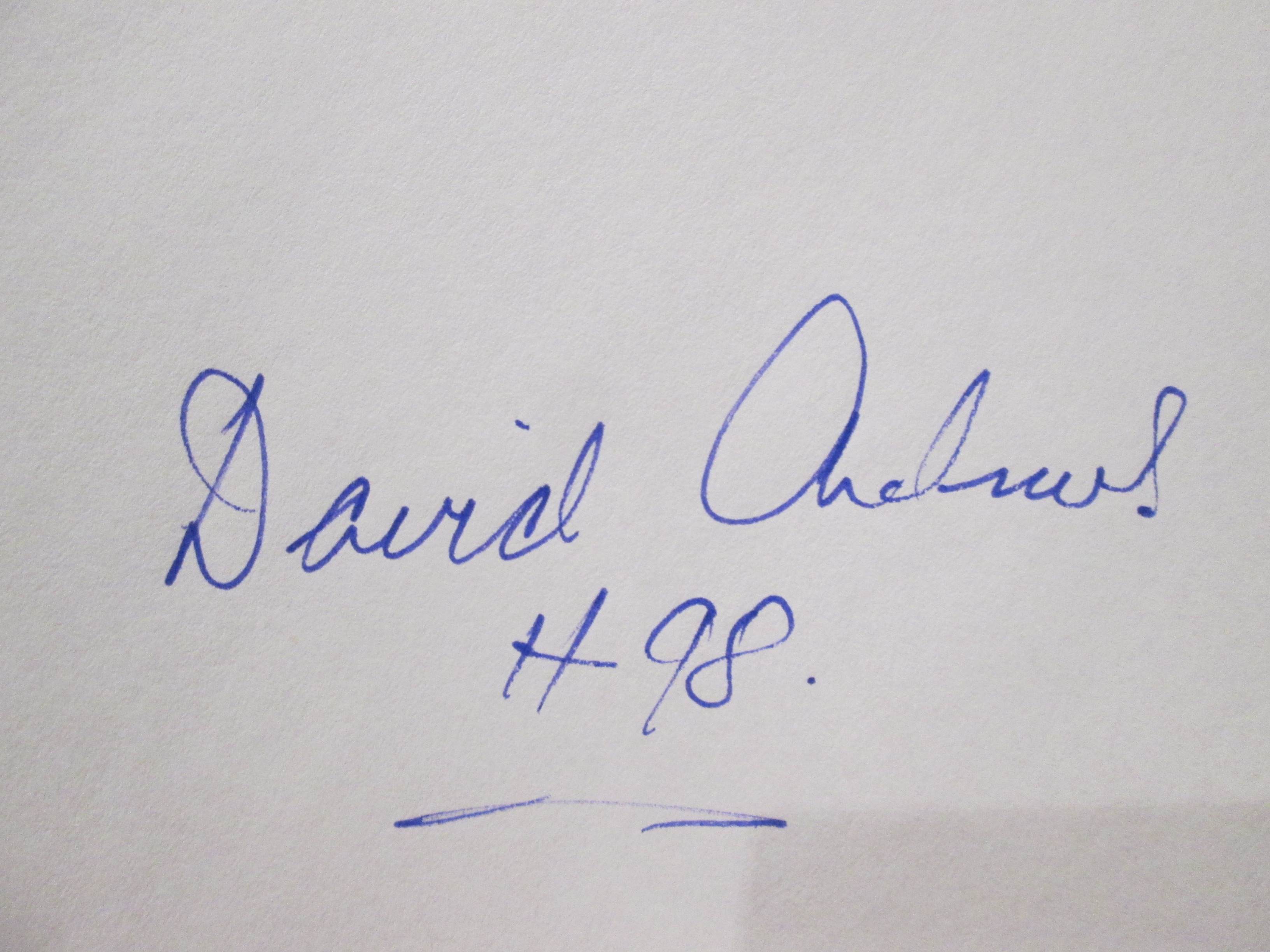 Original Autogramm David Andrews /// Autograph signiert signed signee ...