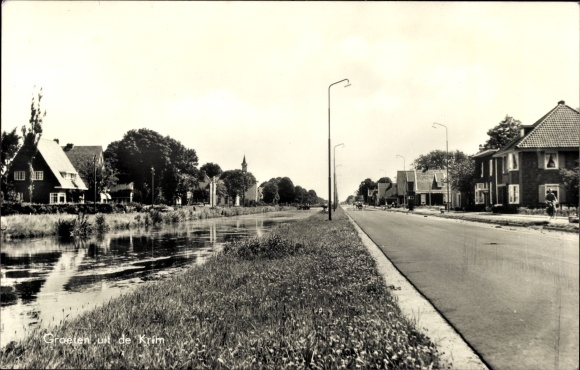 Ansichtskarte / Postkarte De Krim Overijssel, Ortspartie: Manuskript ... Ansichtskarte / Postkarte De Krim Overijssel, Ortspartie: Manuskript ...