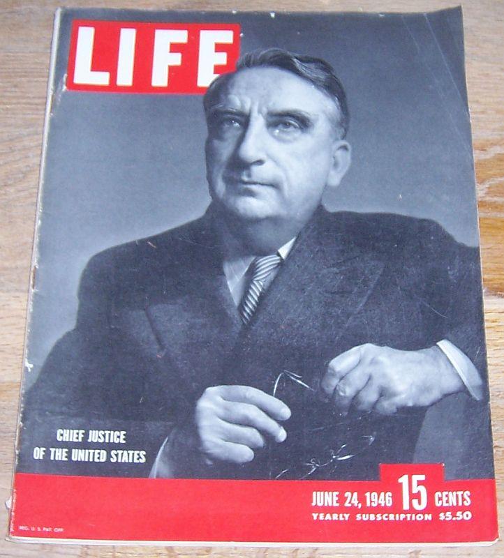 LIFE MAGAZINE JUNE 24, 1946 by Life Magazine: (1946) Magazine ...
