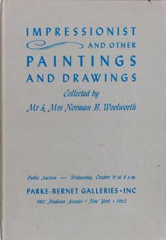 Impressionist and Other Paintings and Drawings. Collected by Mr and Mrs ...