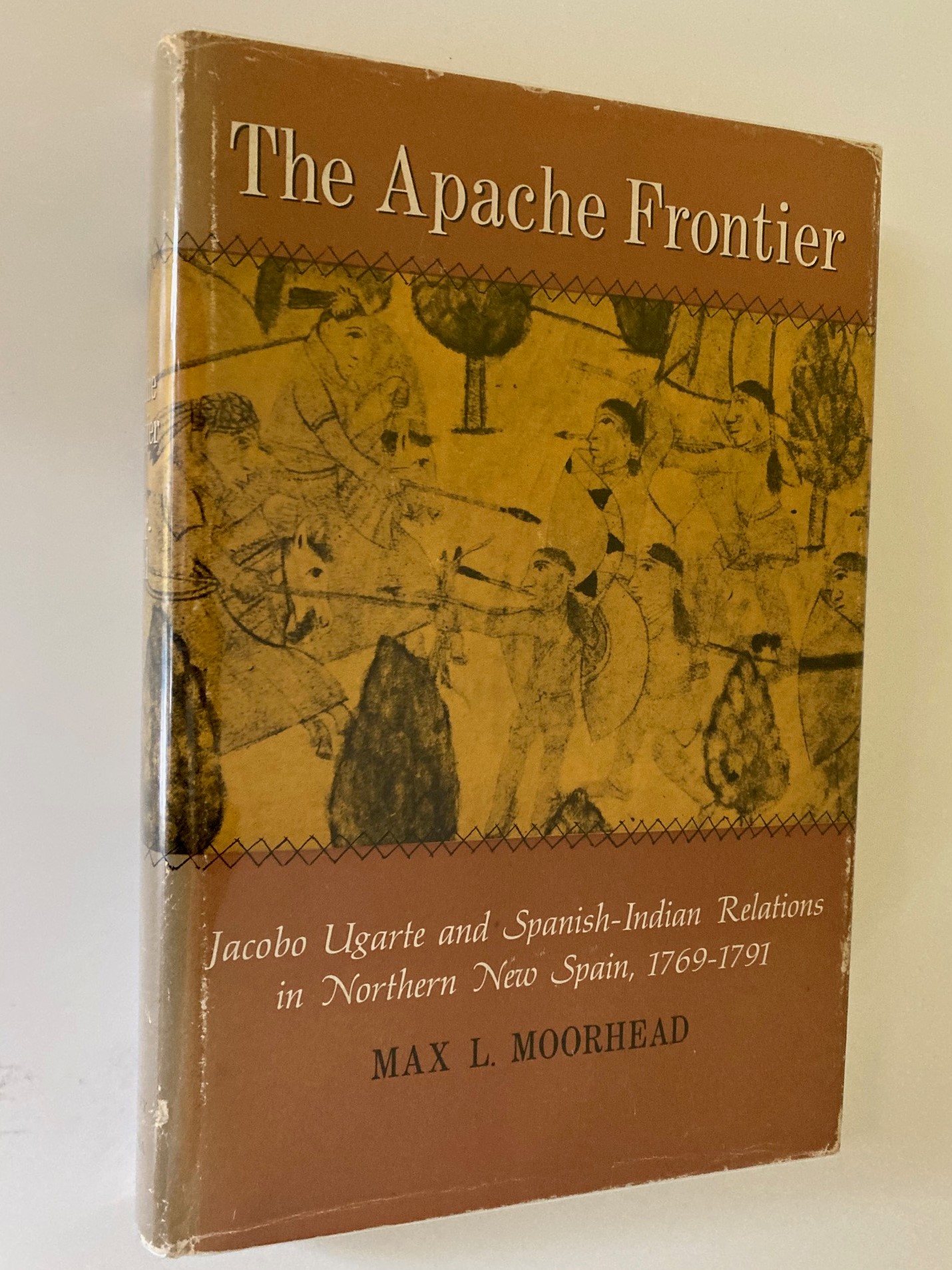 The Apache Frontier (First Edition with an Interesting Texas ...