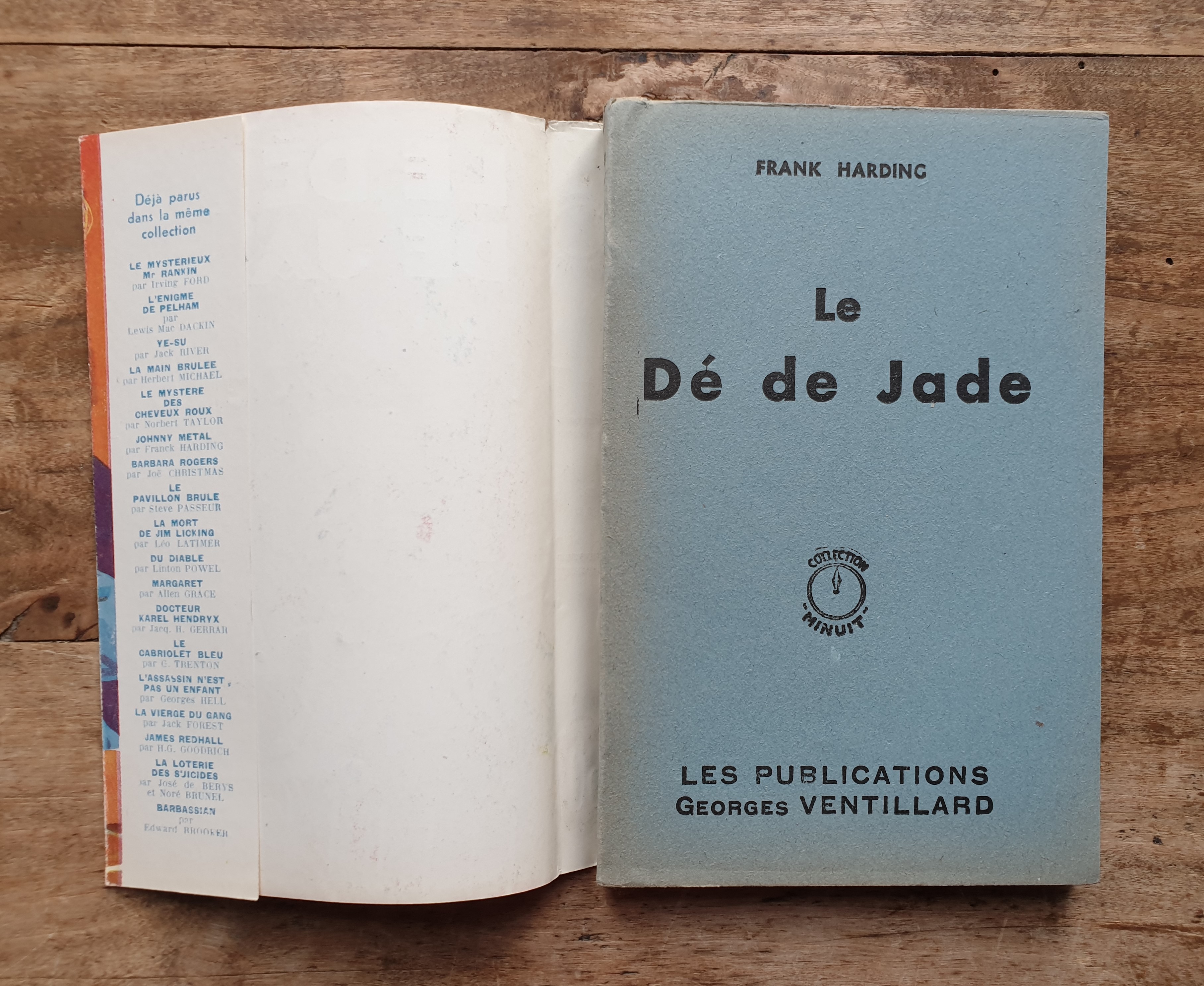 Johnny Métal et le Dé de Jade by HARDING Frank (Léo MALET) | CORSEAUX ...